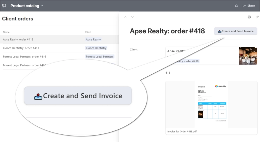 Create And Manage Documents In Airtable Interfaces And Automations