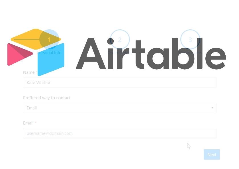 Create advanced forms for Airtable to add or edit records