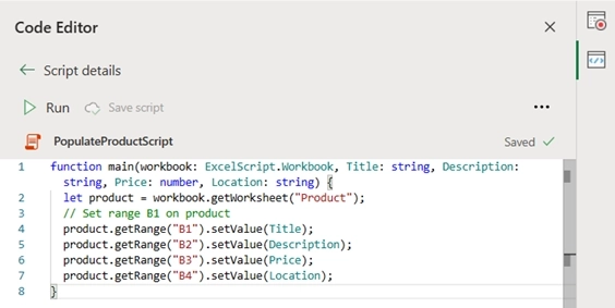 Populate Excel Template Using Power Automate And Office Scripts