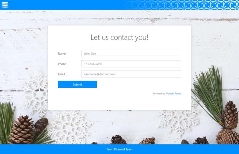 Sharing Public Web Forms