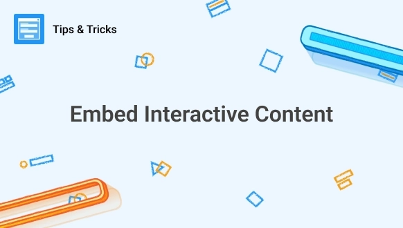 Public forms tips and tricks: How to embed interactive content