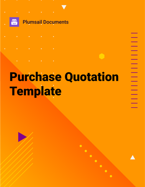 Sales quote templates