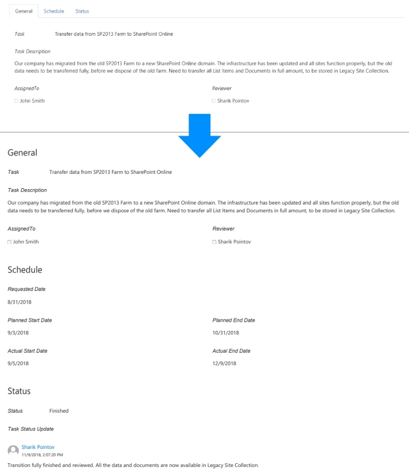 Modern SharePoint Forms to PDF (advanced configuration for printing)