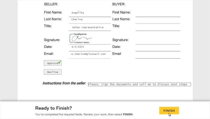 New tags in DocuSign delivery: textboxes, radiobuttons, attachments ...